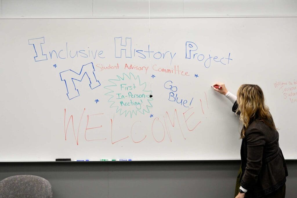 IHP Student Advisory Committee - U-M Inclusive History Project